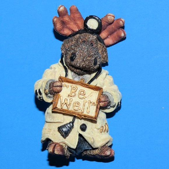 Jewelry | Vintage Boyds Bears Be Well Moose Doctor Brooch Pin Nurse ...